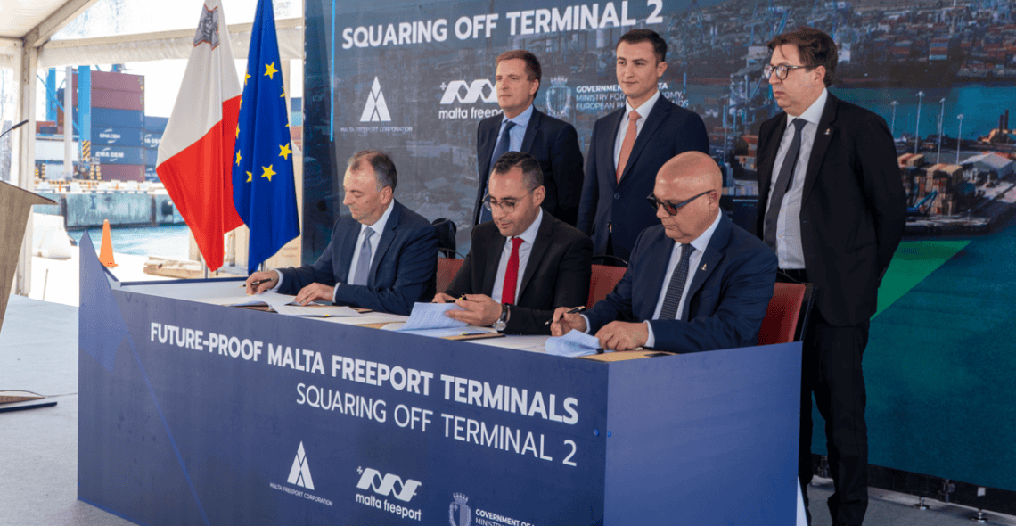 signing of the agreement | Container Management